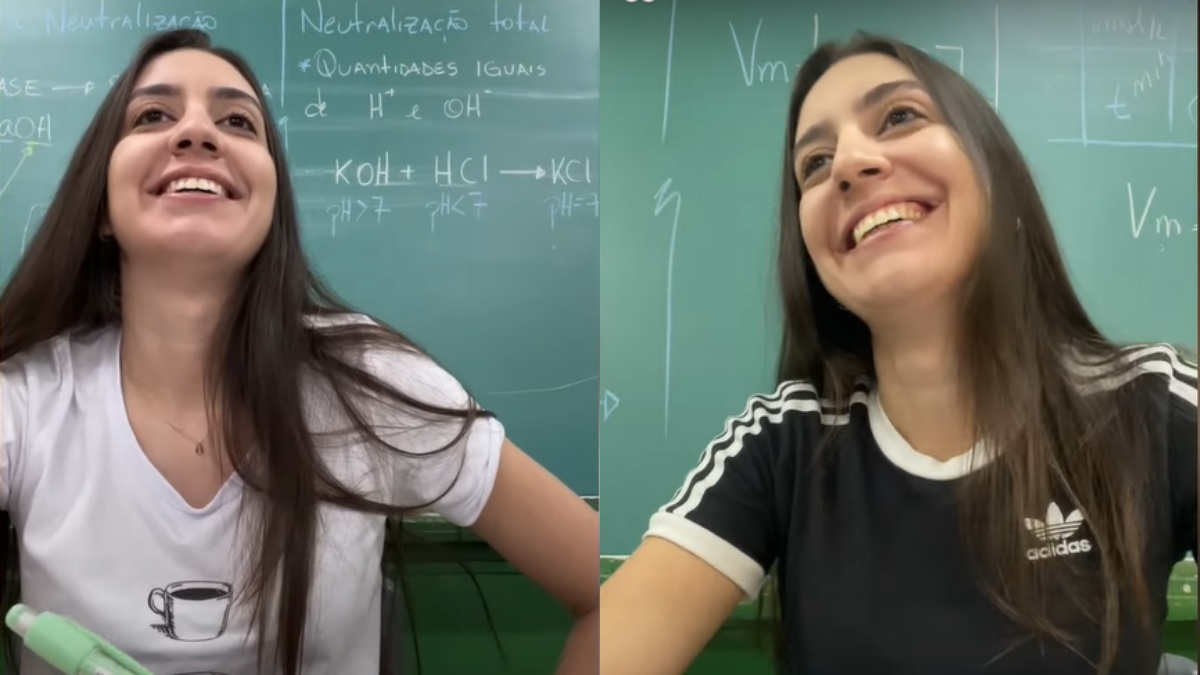 Professora viraliza nas redes sociais com aulas divertidas e ...