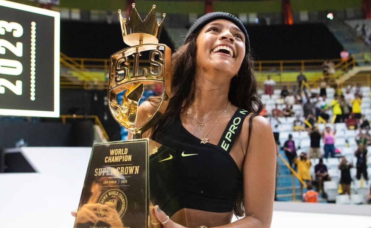 Rayssa Leal é campeã mundial do SLS Super Crown e quebra recorde